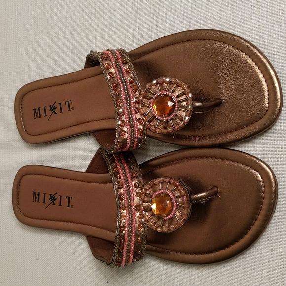 Mixit | Shoes | Mixit Beaded Sandal New | Poshmark